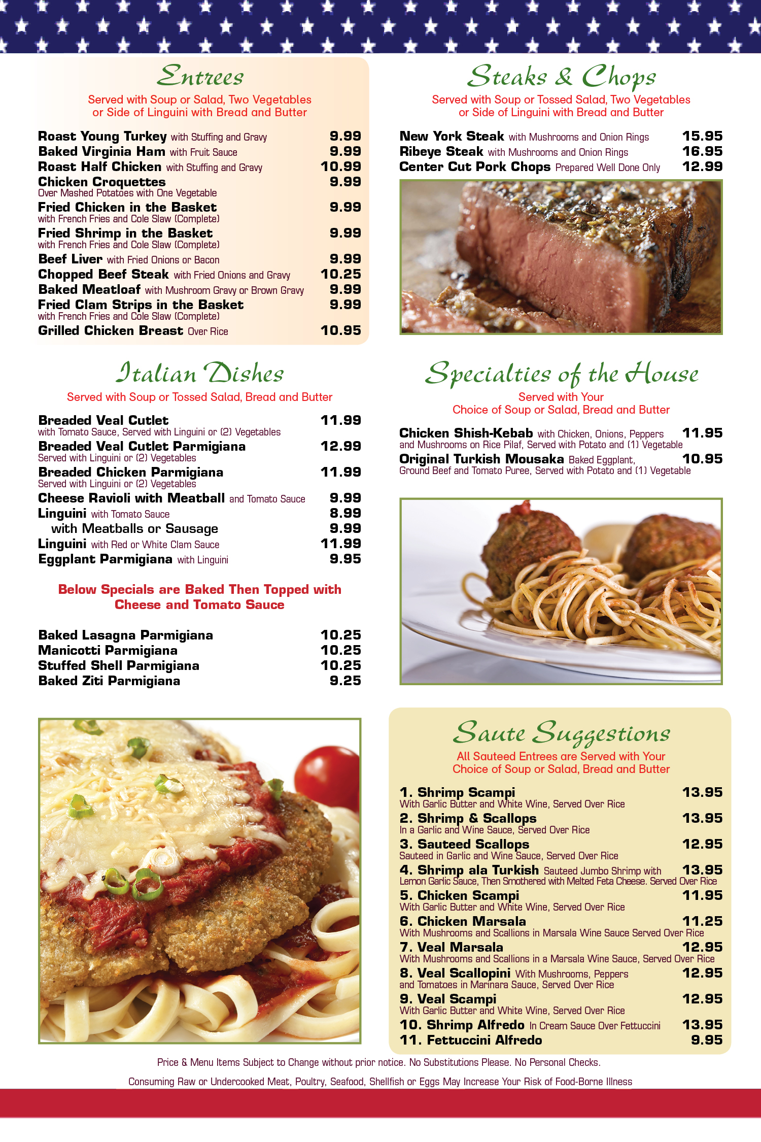 Dinner Menu Page 04